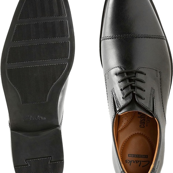 Clarks | Shoes | Clarks Mens Tilden Cap Oxford Shoe Sz 15 M | Poshmark